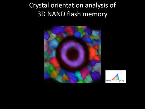 Hitachi Electron Microscope Crystal Orientation Analysis Of 3d Nand