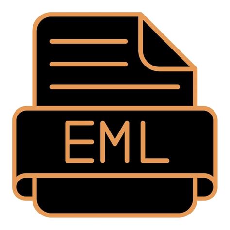 Premium Vector Eml Icon