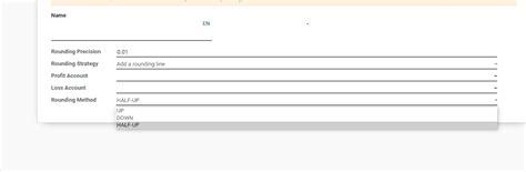 Cash Rounding In Odoo Accounting
