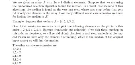Solved We Are Given An Array A With N Chegg
