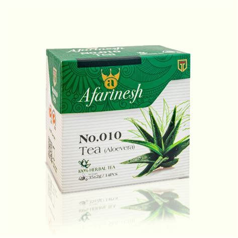 دمنوش چای سبز و آلوئه ورا 010