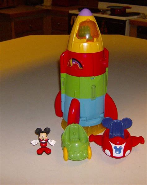 Mickey Mouse Clubhouse Mickeys Blast Off Rocket Light And Sounds Tested