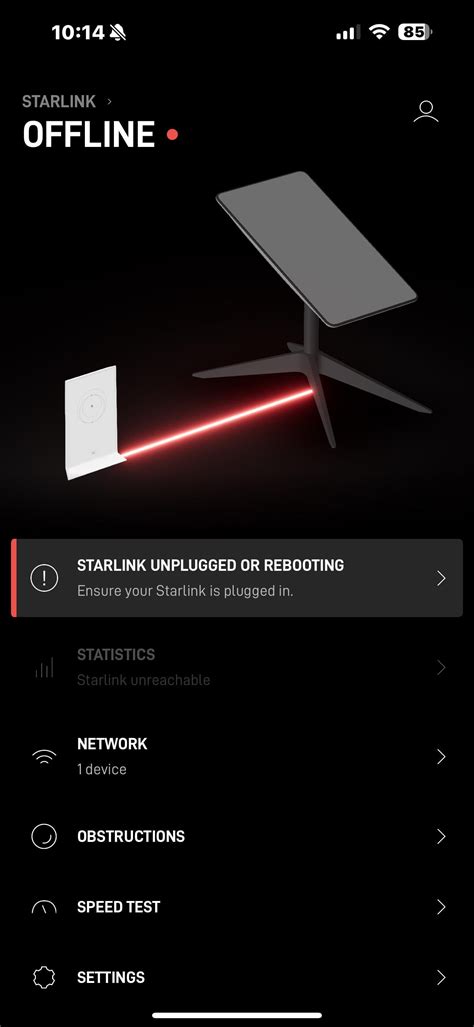 offline no internet connection r starlink
