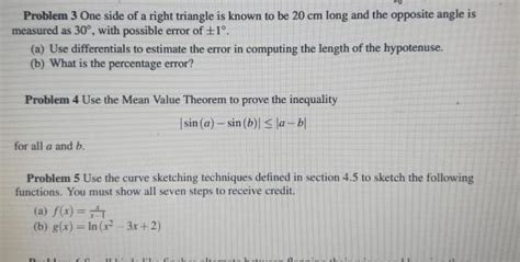 solved problem 1 a fixed point of a function f is a number c