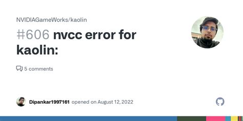 Nvcc Error For Kaolin · Issue 606 · Nvidiagameworks Kaolin · Github