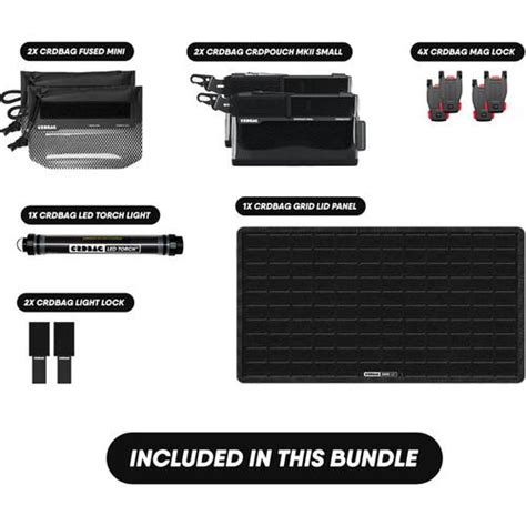 Crdbag Grid Lid Bundle 01 Black
