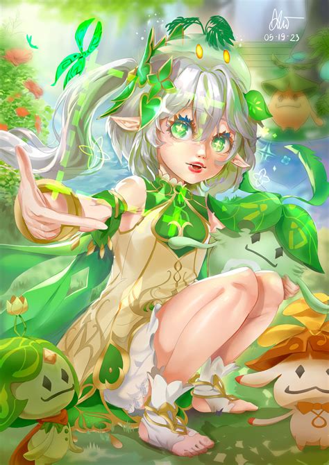 Genshin Impact Fanart Nahida By Xiuxiu247 On Deviantart