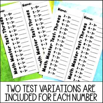 Subtraction Fact Fluency Timed Tests By Coloring Sunshine TPT