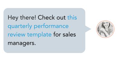 The Sales Manager S Guide To Performance Reviews Free Template