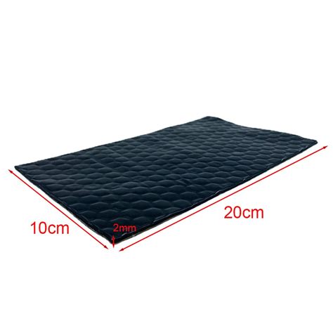 방음 방진자동차 후드 도어 트렁크용 부틸 고무 매트 소음 열 차단 댐핑 20x10cm 2mm 5 티몬