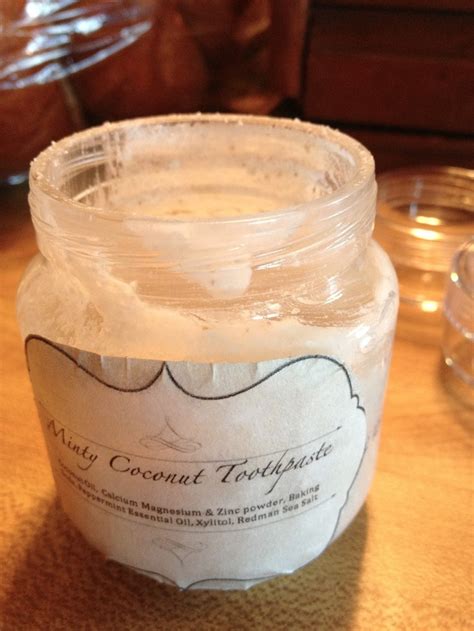 Minty Minerals Toothpaste Updated Recipe Toothpaste Recipe Beauty