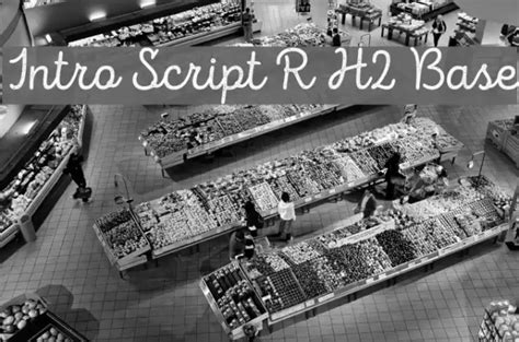 Intro Script R H2 Base Font Details And Characters — Ffont