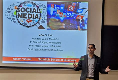 Socialmedia Marketing Aleem Visram Hba Mba