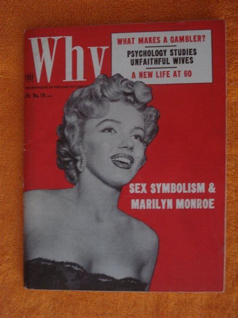 Marilyn Monroe Why Magazine 1953 Sex Sylbolism 1873373706