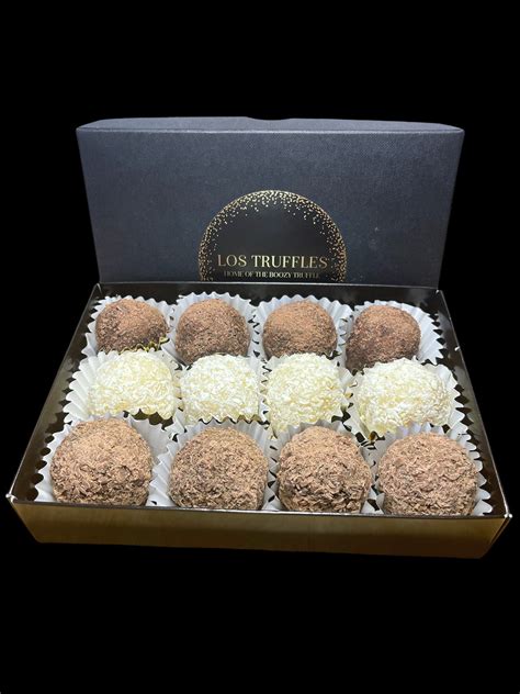Alcohol Free T Box 12 Chocolate Truffles Leigh On Sea Essex