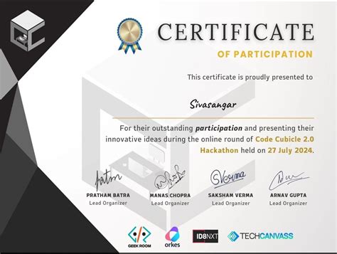 Sivasangar A On Linkedin Hackathon Teamwork Techskills