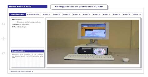 redes paso a paso configuración de protocolos tcp iphera cnice mec es