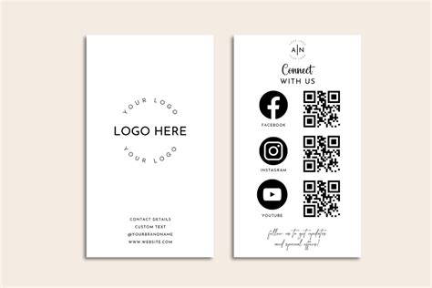 Canva Social Media Qr Code Template Graphic By Haffa Studio · Creative