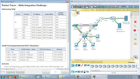 Packet Tracer Skills Integration Challenge Answers Rvpag