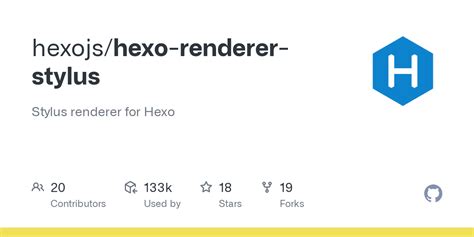 GitHub Hexojs Hexo Renderer Stylus Stylus Renderer For Hexo