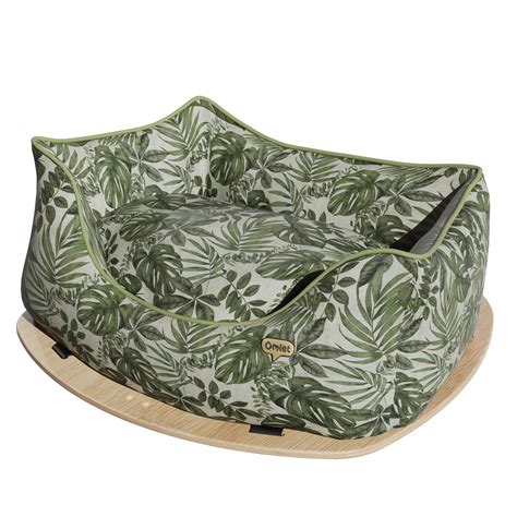 Freestyle Bamboo Platform With Nest Cat Bed Secret Garden Includes