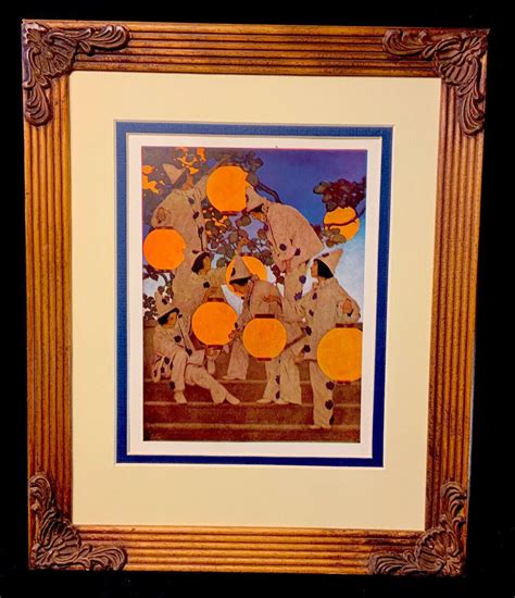 Maxfield Parrish Lantern Bearers Original Illustration From Golden