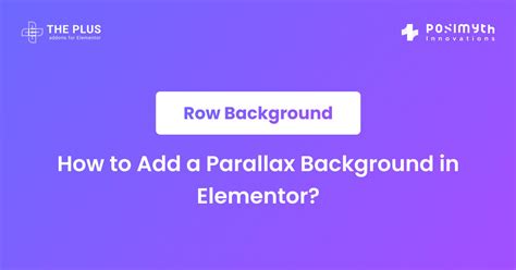 How To Add A Parallax Background In Elementor The Plus Addons For Elementor