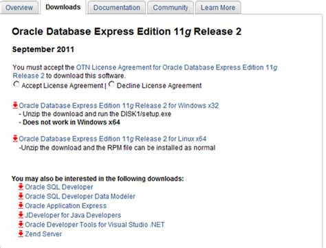 Installing Oracle 11g Express Edition On Windows My Experiments With It