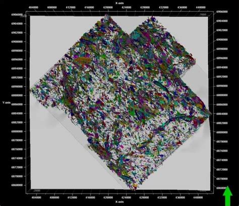 Fault Extraction From The Ant Tracks Applied For The Variance Attribute