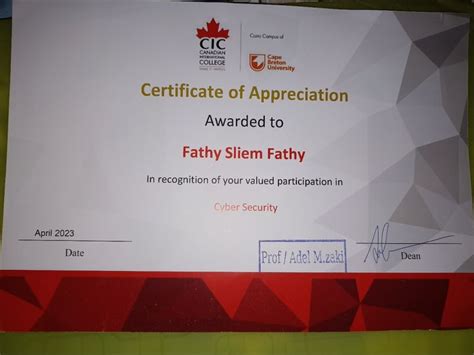 Fathy Sliem On Linkedin Cybersecurity Programming Programmer Egypt Linkedin Cic Cpu