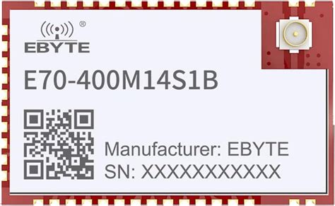 Cc1312r Soc Wireless Rf Module Smd E70 400m14s1b 433mhz 470mhz 14dbm 1 5km Ipex Stamp Hole