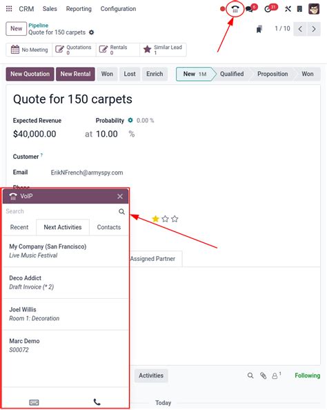 Odoo VoIP Transform Your Business Communication