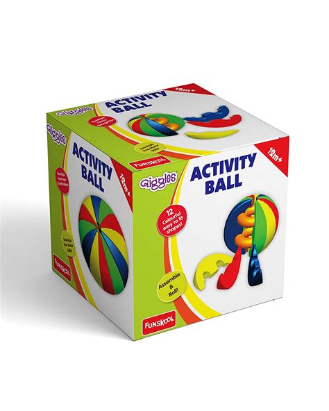 Funskool Giggles Activity Ball Shape Sorter And Stacker Learning And Educational Toys 12m Extra 10