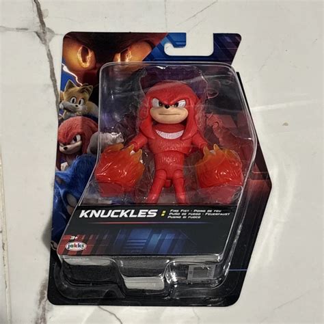 2025 Sonic The Hedgehog 3 Knuckles With Fire Fist 5 Action Figure