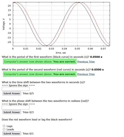 Solved 20 15 10 Voltage V 5 0 V 5 10 15 20 0 01 0 02 Chegg Com
