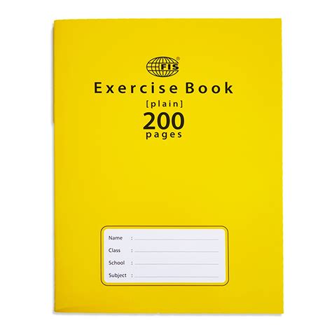 Fis Exercise Book Plain 200 Pages Arabian Stationery