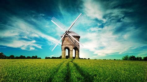 Windmill Wallpaper