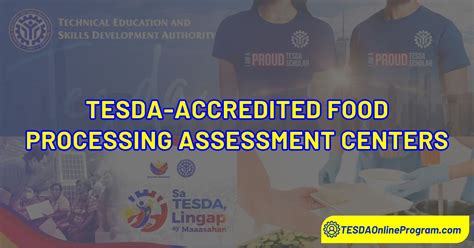List Of Tesda Accredited Food Processing Training Assessment Centers Tesda Online Program