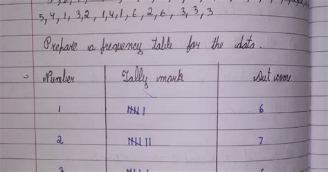 Math Revision Test Ch Data Handlind