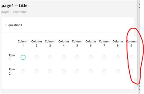 Matrix Has No Scrollbar · Issue 3814 · Surveyjssurvey Library · Github