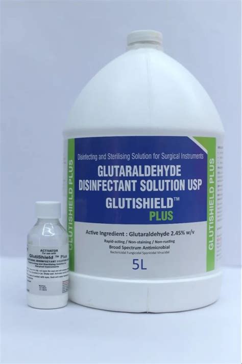 Sterilising And Disinfecting Solution For Surgical Instruments Packaging Type Bottle