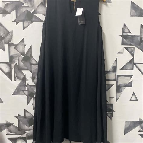 Liz Jordan Womens Size L Black Dress New S