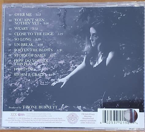 Lisa Marie Presley Storm And Grace Cd May 2012 Universal Republic