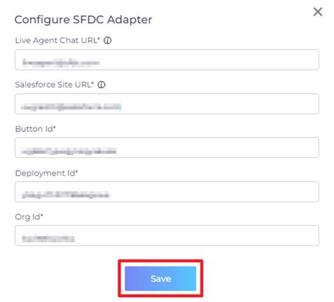 Salesforce Adapter
