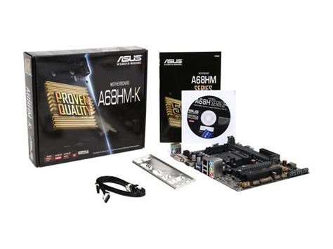 ASUS AMD A HM K FM Micro ATX AMD Motherboard Newegg Com