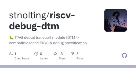 GitHub Stnolting Riscv Debug Dtm JTAG Debug Transport Module DTM Compatible To The RISC