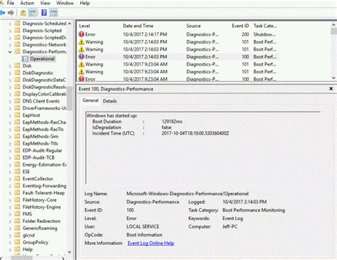 Slow Shutdown With Event Id Errors Windows 10 Forums
