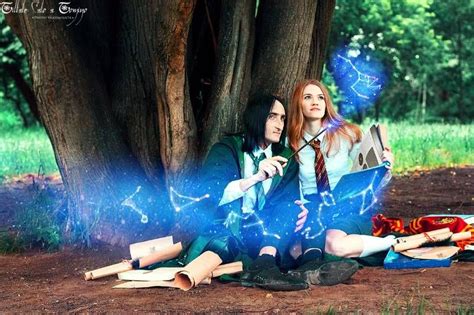 Лили Эванс и Северус Снейп Гарри Поттер
