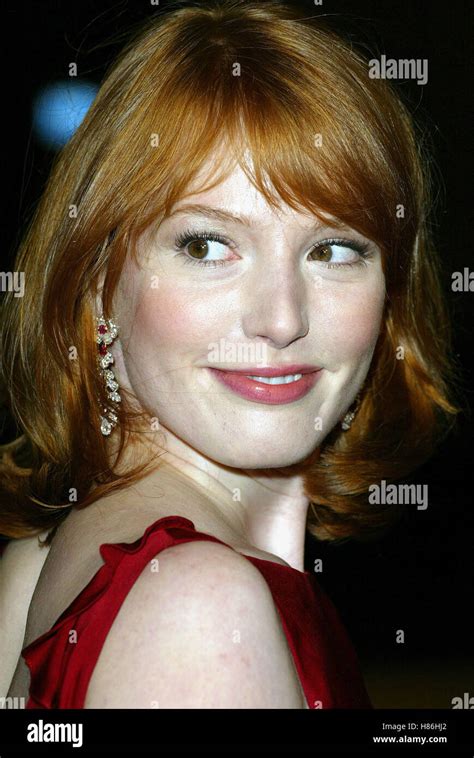 Alicia Witt Two Weeks Notice La Premiere Westwood Los Angeles Usa December Stock Photo