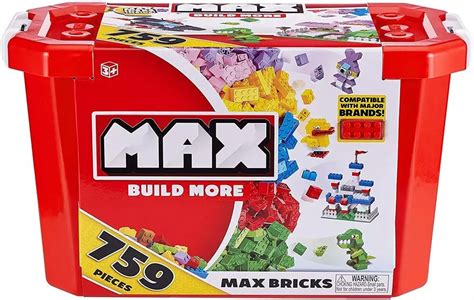 Max Bricks 759pcs Large Tub